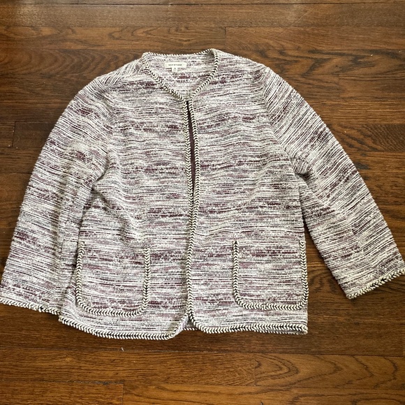 Max Studio | Jackets & Coats | Maxstudio Tweed Boucle Lightweight ...